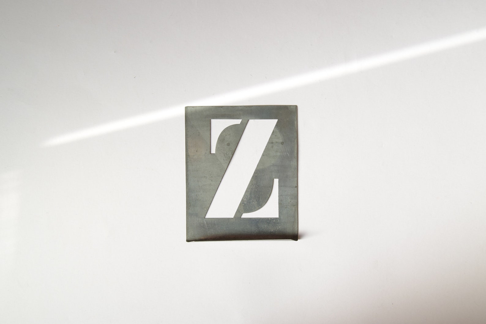 Lettres en Zinc Alphabet complet Pochoir 1960. - Etsy France