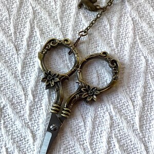 Victorian Style Scissors, Vintage Style Embroidery Scissors, Chatelaine ...