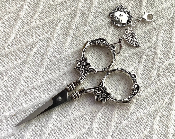 Victorian Style Scissors, Vintage Style Scissors, Chatelaine Scissors ...