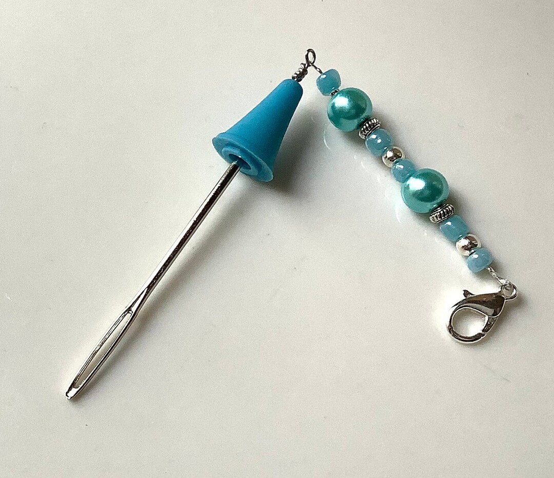 Darning Needle Fob, Ball Point Needle Keeper, Holder for Darning Needle ...