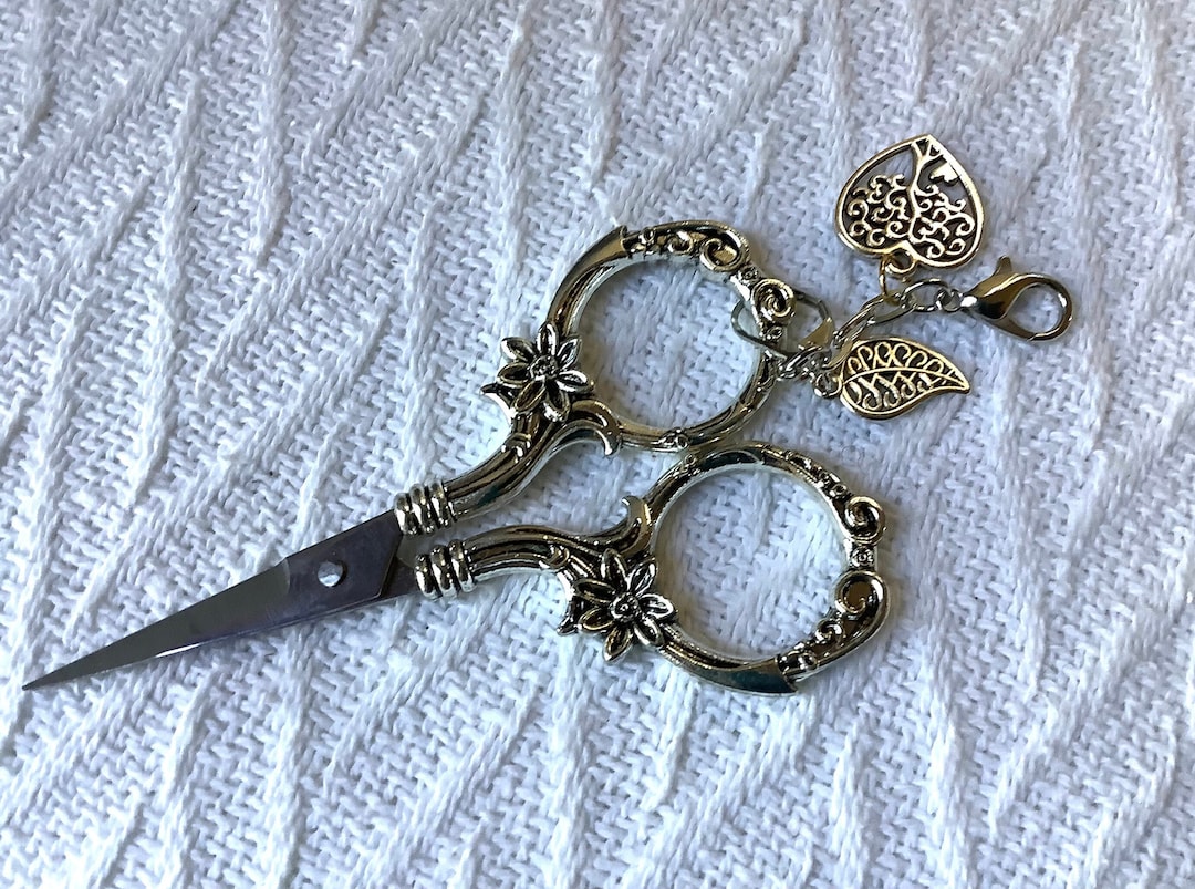 Victorian Style Scissors Vintage Style Scissors Chatelaine - Etsy