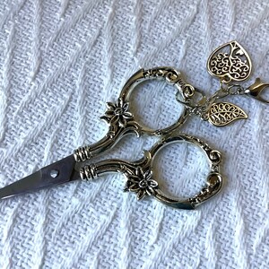 Victorian Style Scissors Vintage Style Scissors Chatelaine - Etsy