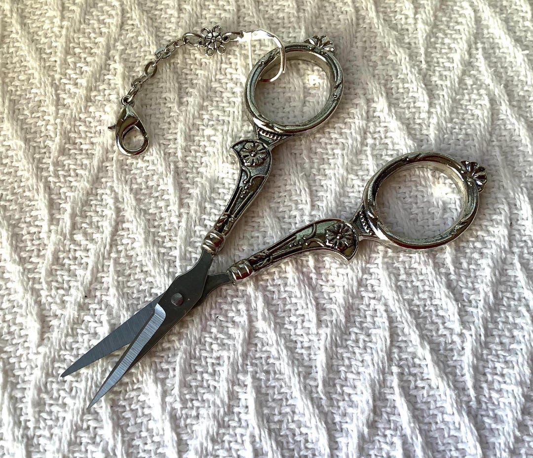 Victorian Style Scissors, Vintage Style Scissors, Chatelaine Scissors ...