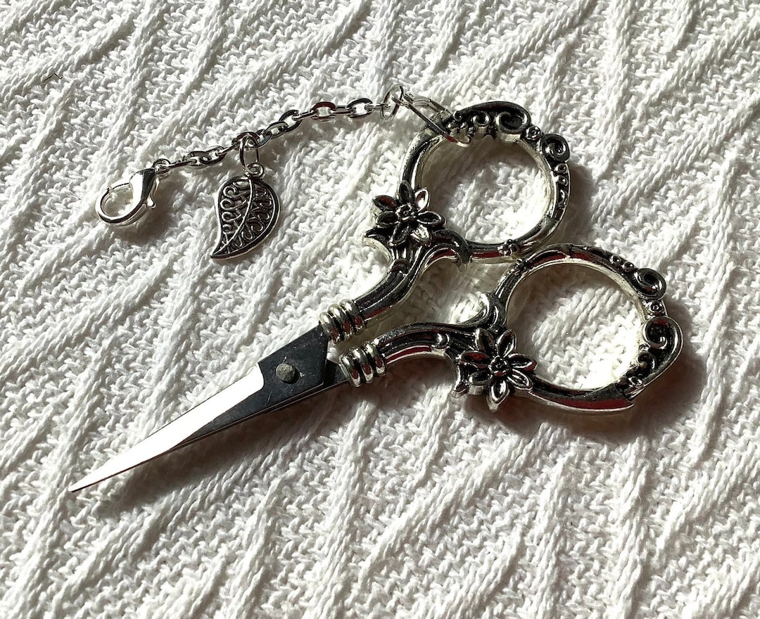 Victorian Style Scissors, Vintage Style Scissors, Chatelaine Scissors ...
