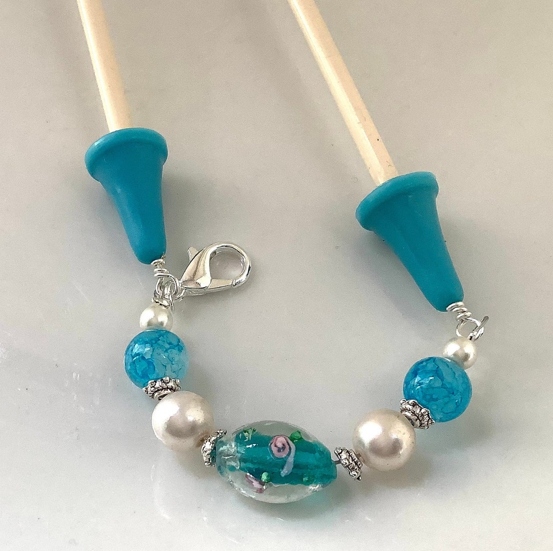 Blue Stitch Stoppers, Needle End Protectors, Needle Tip Protector ...