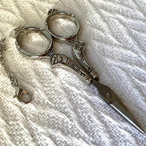 Victorian Style Scissors, Vintage Style Scissors, Chatelaine Scissors ...