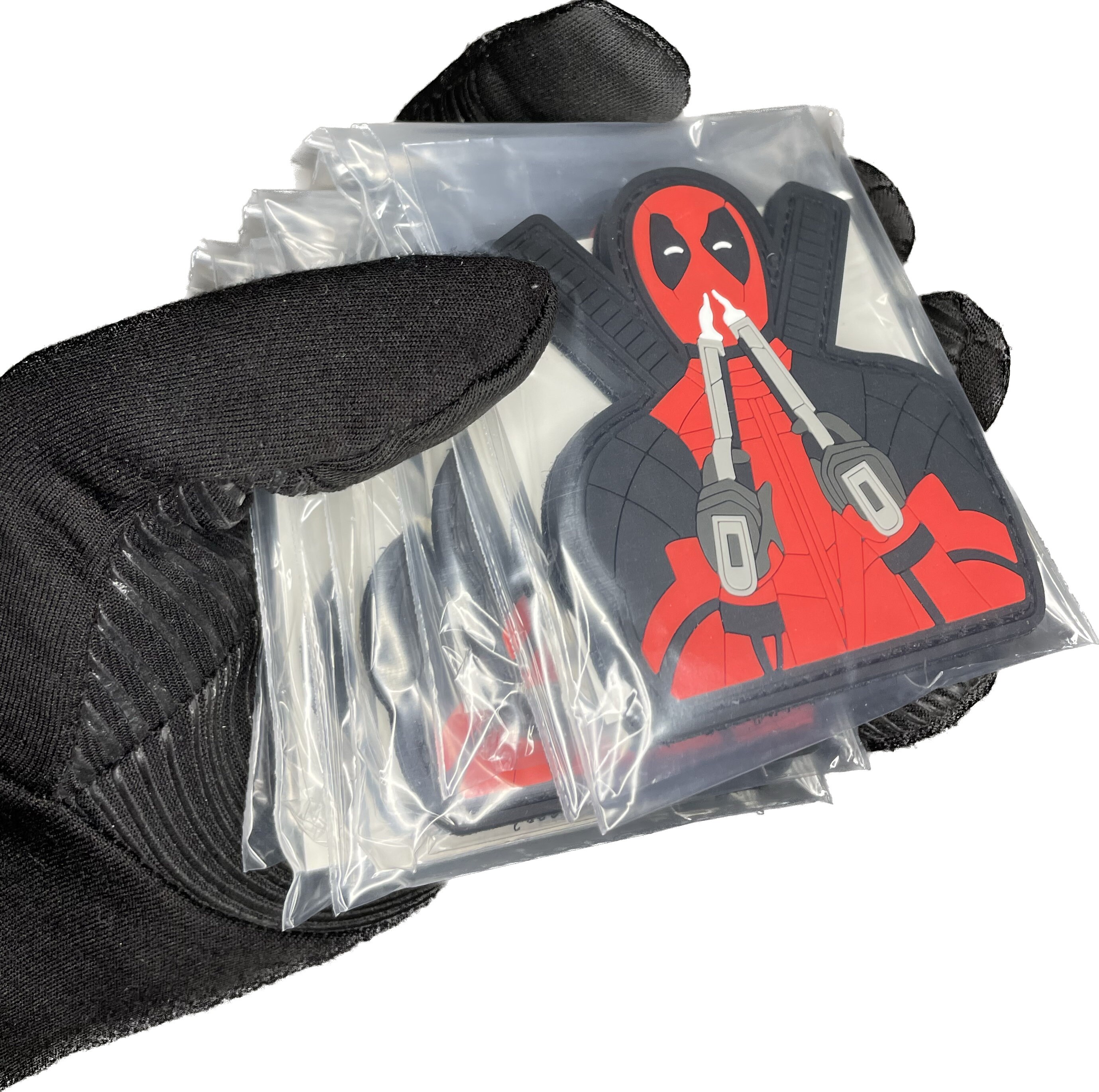 Deadpool Morale Patch PVC Tactical Patch Hook and Loop Backpack Vest ...
