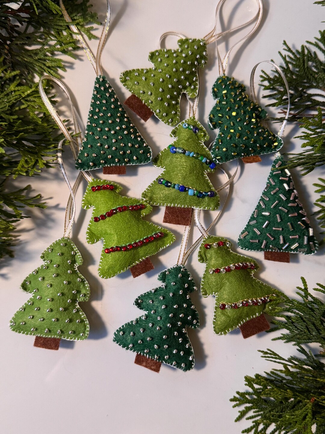 Christmas Tree Holiday Ornament - Stocking Stuffer, Winter Holiday ...