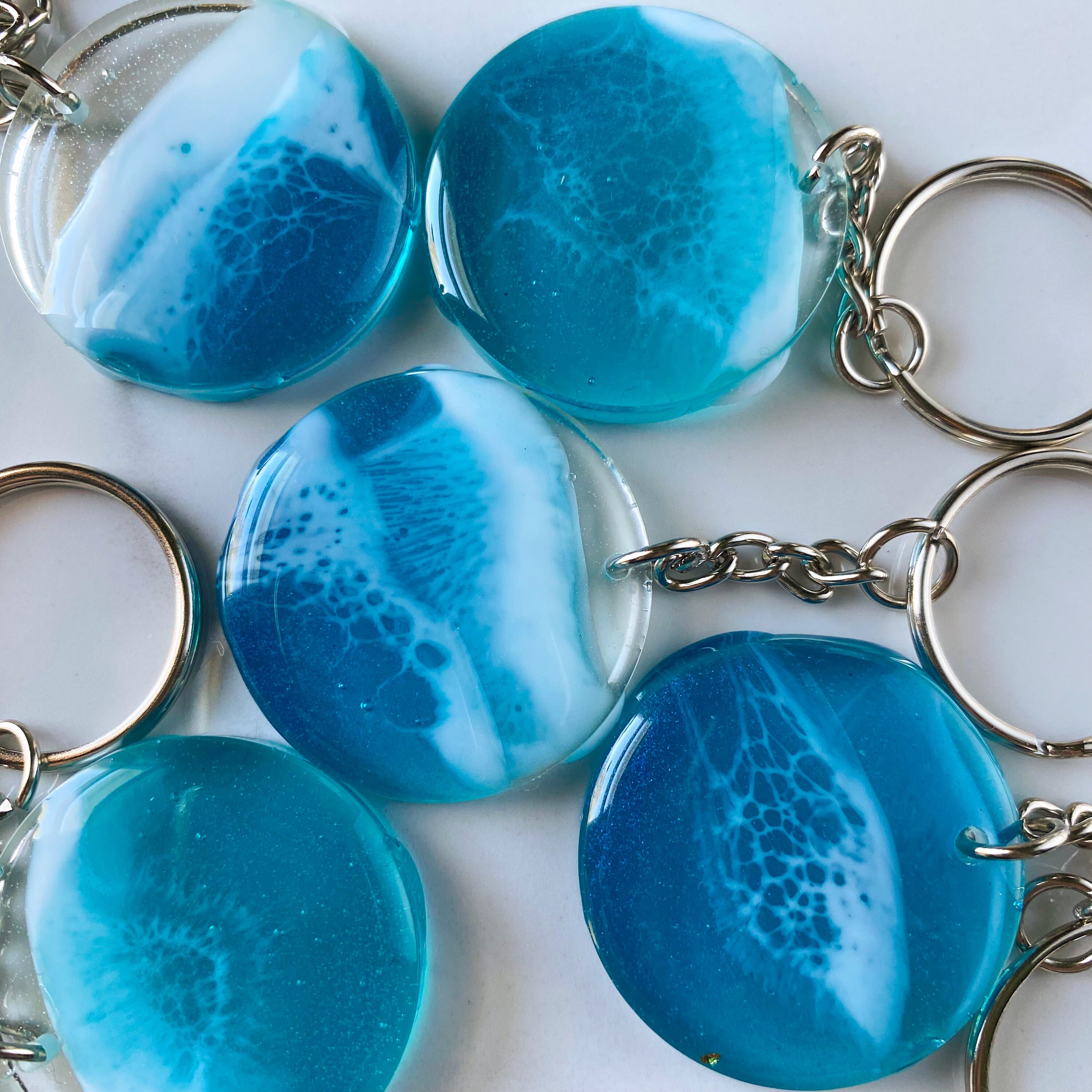 Resin Beach Art Resin Art Resin Ocean Art Resin Ocean Keychain,Ocean ...