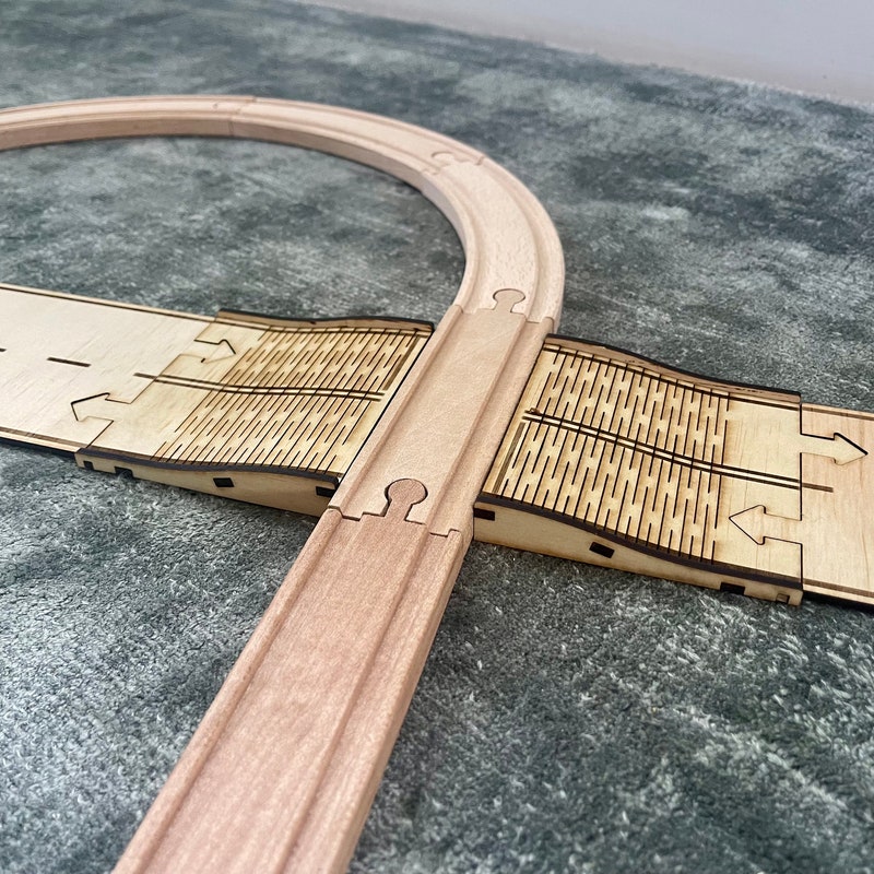 Railroad Crossing Toy - Etsy