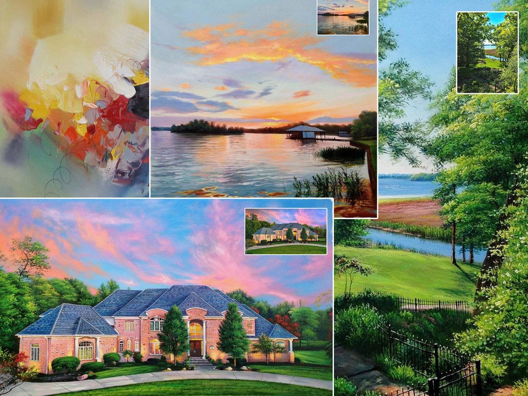 Custom Oil Painting From Photos - Etsy