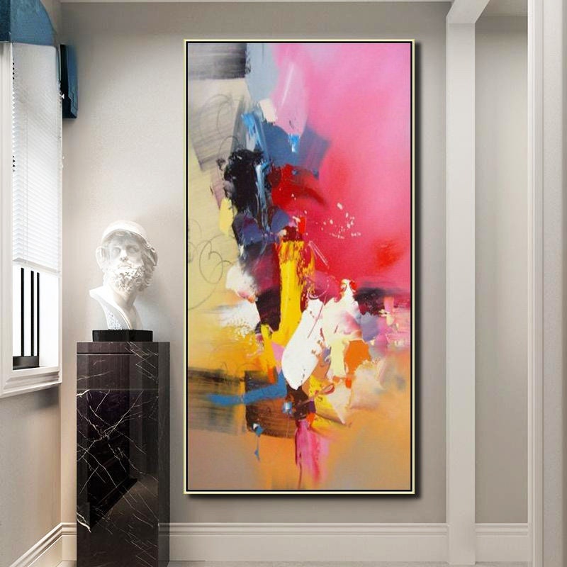 Extra Large Painting, Hand Painted Artwork, Contemporary Wall Art ...