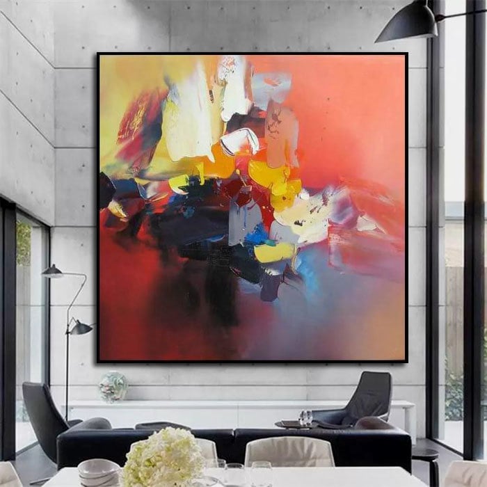 Handmade Art on Canvas Original Canvas Painting Large - Etsy