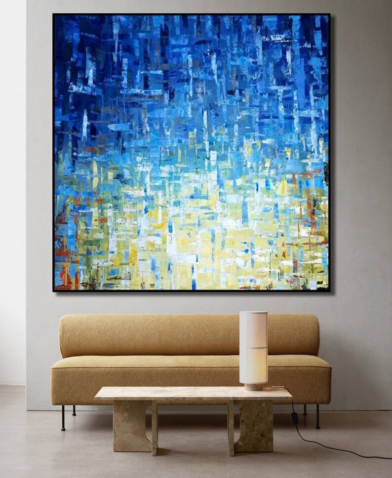 Large Abstract Painting Handmade Abstract Painting on Canvas - Etsy