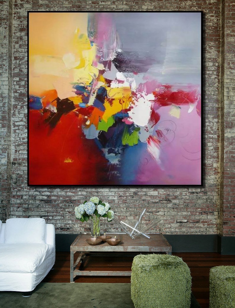 Large Abstract Painting Modern Original Paintings - Etsy