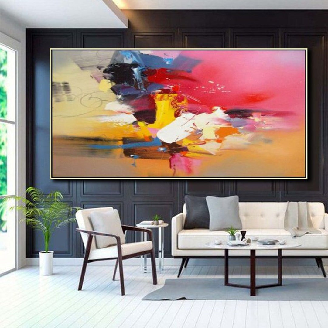Extra Large Painting, Original Canvas Painting, Modern Original ...