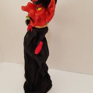 Vintage Satan Hand Puppet Theater Rubber Head Devil Lucifer Glove - Etsy