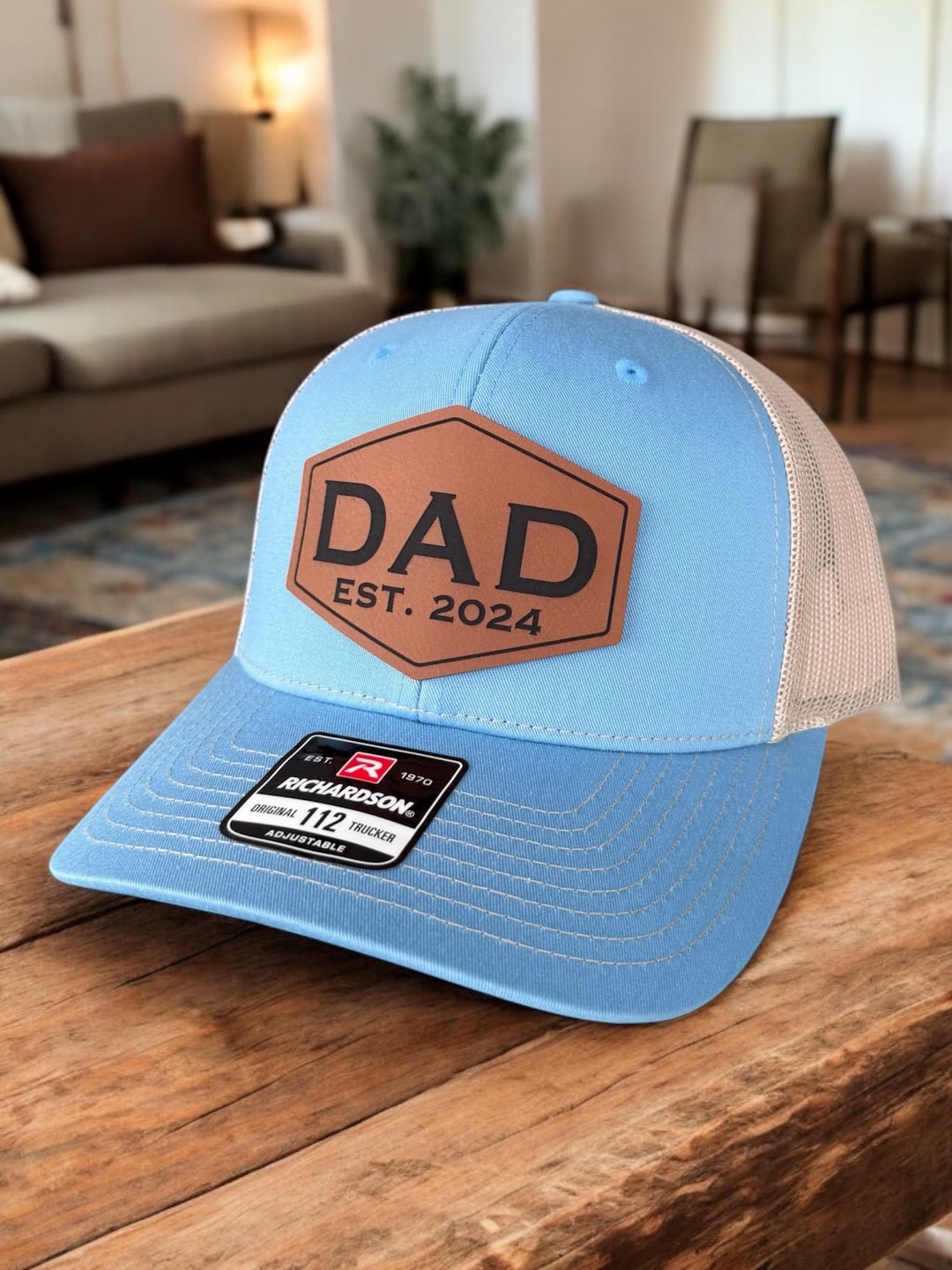 Custom Dad Hat | Richardson 112 | Papa Cap | Gift for Dad | New Papa ...
