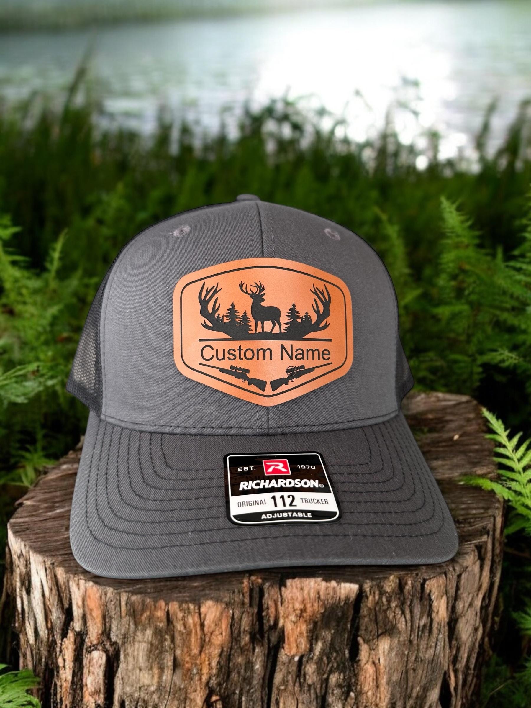 Personalized Hunting Hat, Richardson 112, Custom Hunting Hats for Men ...