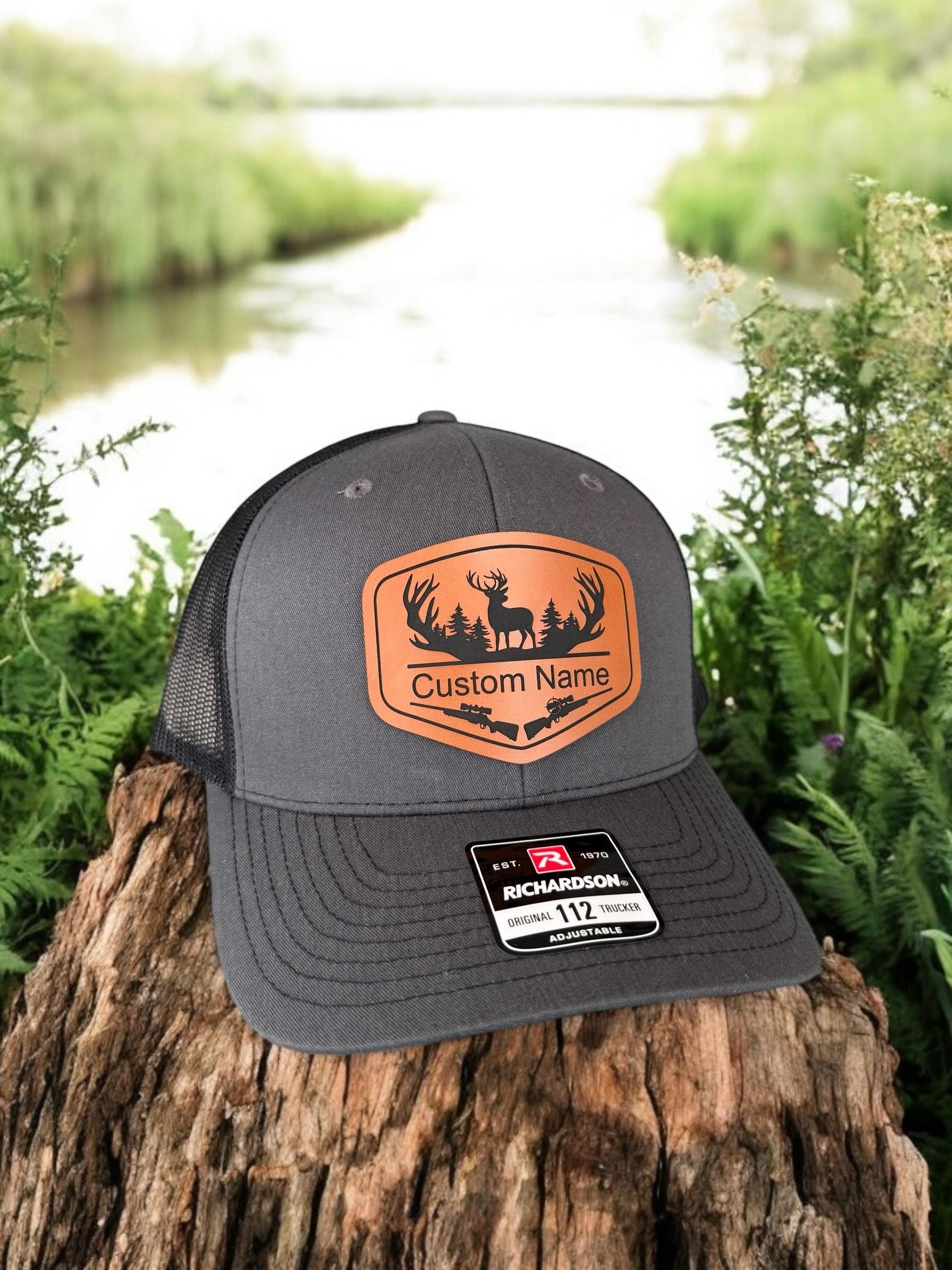 Personalized Hunting Hat, Richardson 112, Custom Hunting Hats for Men ...