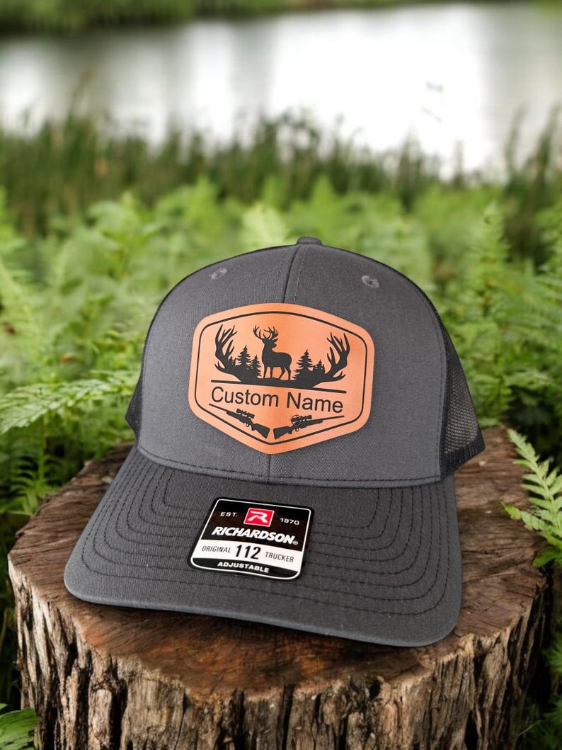 Personalized Hunting Hat, Richardson 112, Custom Hunting Hats for Men ...