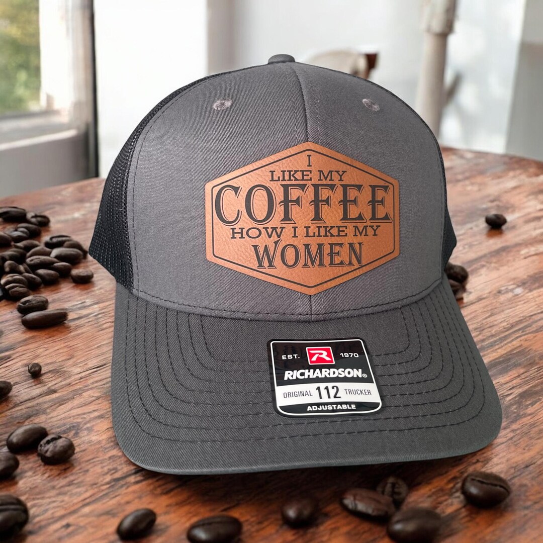 Funny Leather Patch Hat for Men - Etsy