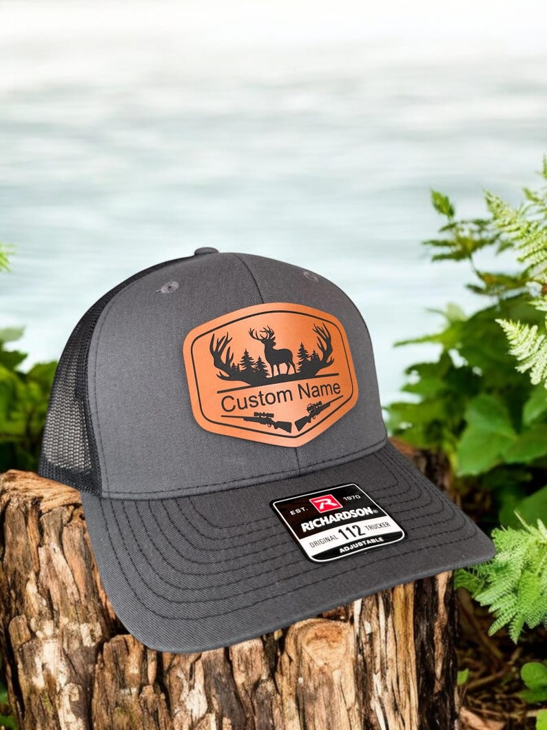 Personalized Hunting Hat, Richardson 112, Custom Hunting Hats for Men ...