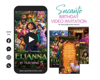 Encanto Invitation Encanto Birthday Invitation Encanto Party Encanto ...