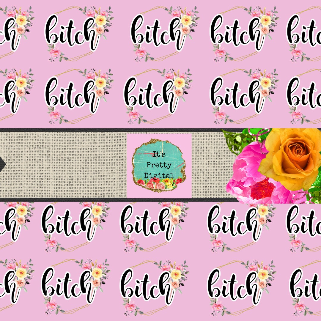 Swear Word Seamless, Seamless Digital Pattern, Seamless Printable ...