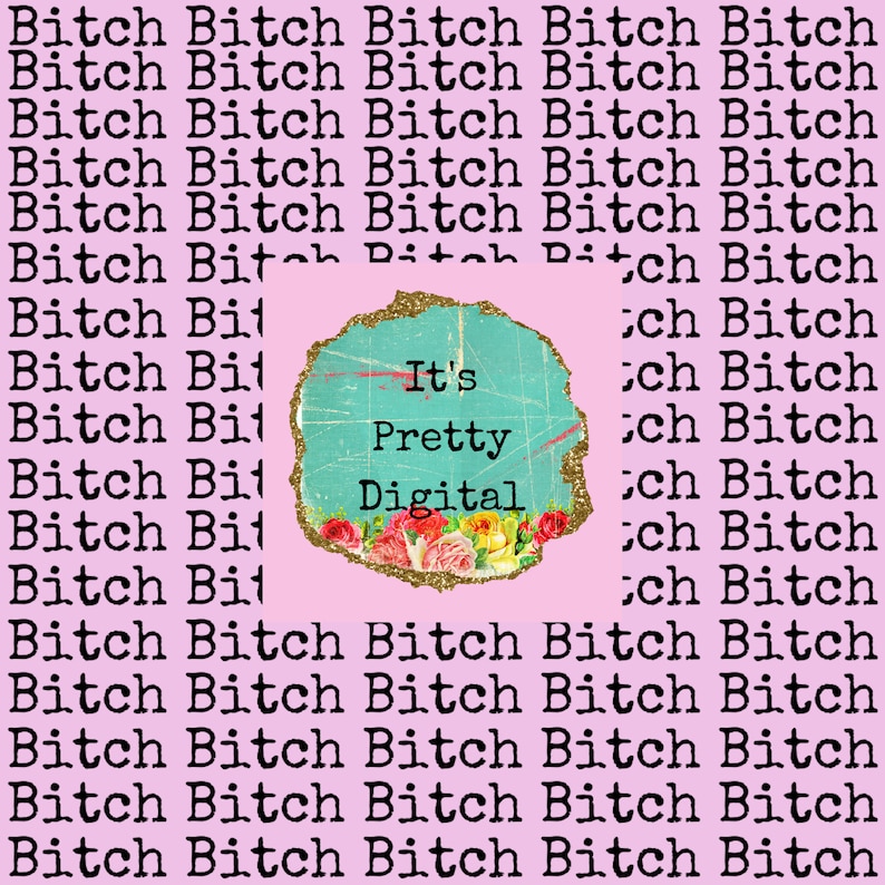 Swear Word Seamless Pattern Surface Pattern Sweary Digital Surface ...