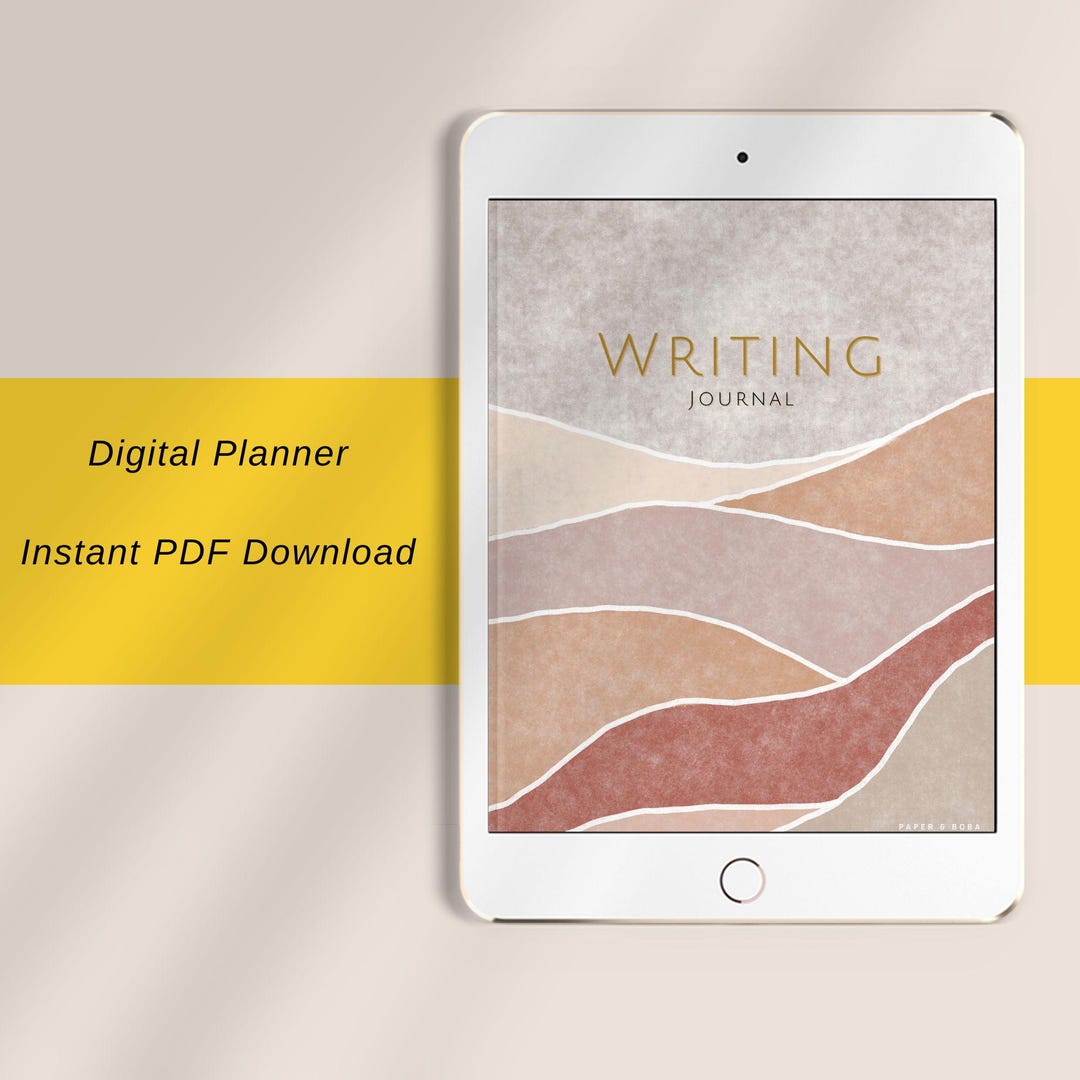 Book Writing Digital Planner. Includes Character Profile, Novel ...