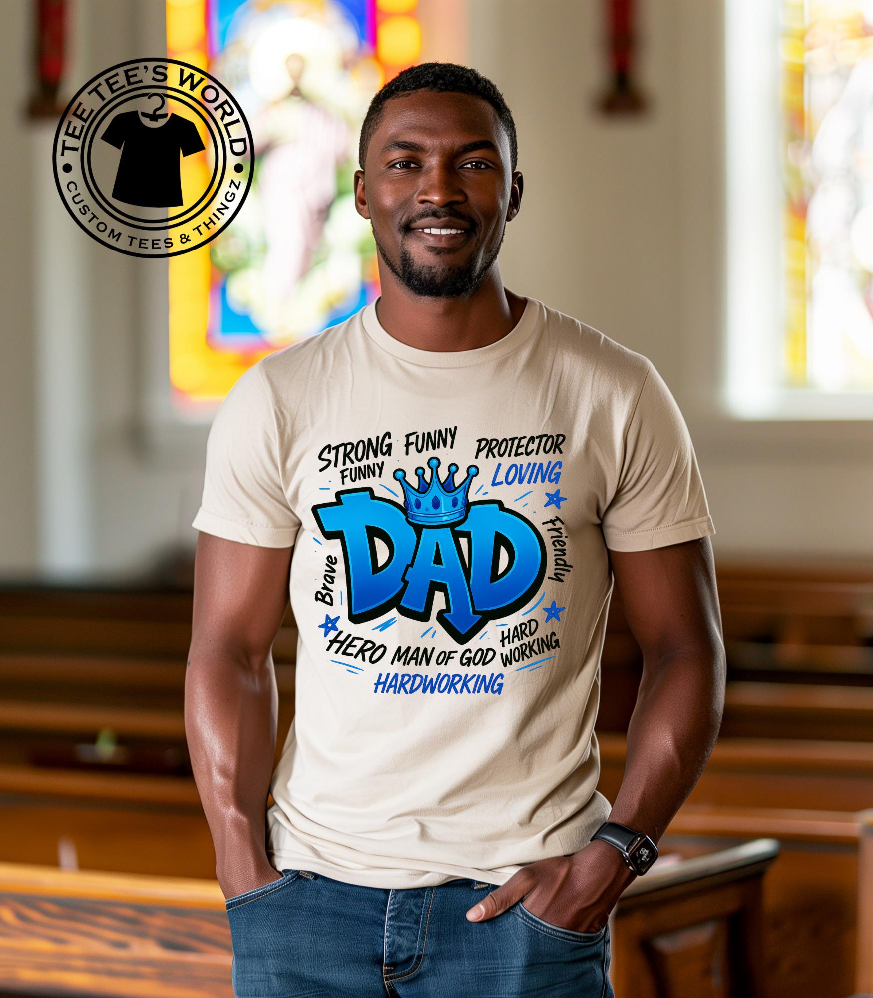 Strong Dad PNG Bundle: T-shirt Designs, Sublimation (digital Download ...