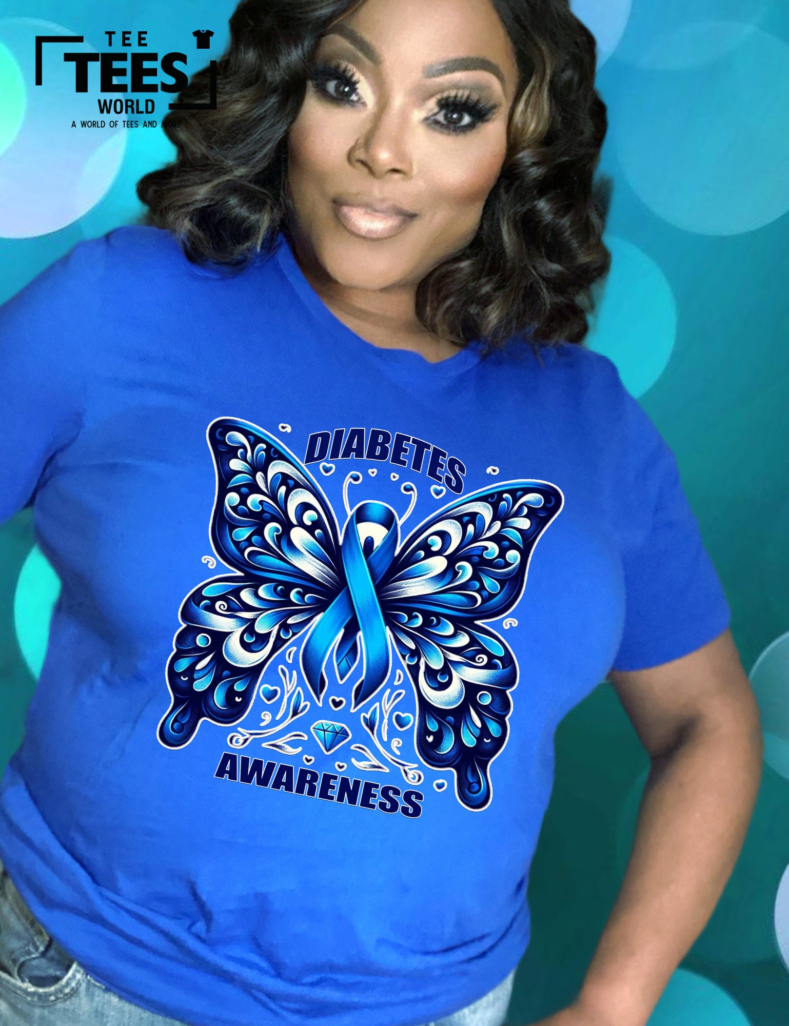 Diabetes Awareness Butterfly PNG - Etsy