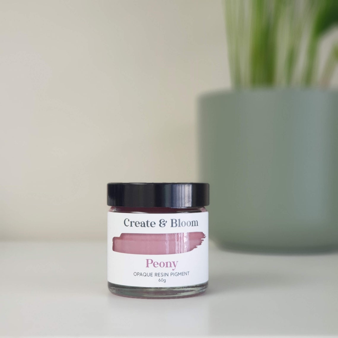 PEONY Dusky Pink Opaque Epoxy Resin Pigment Paste UK Made Highly ...