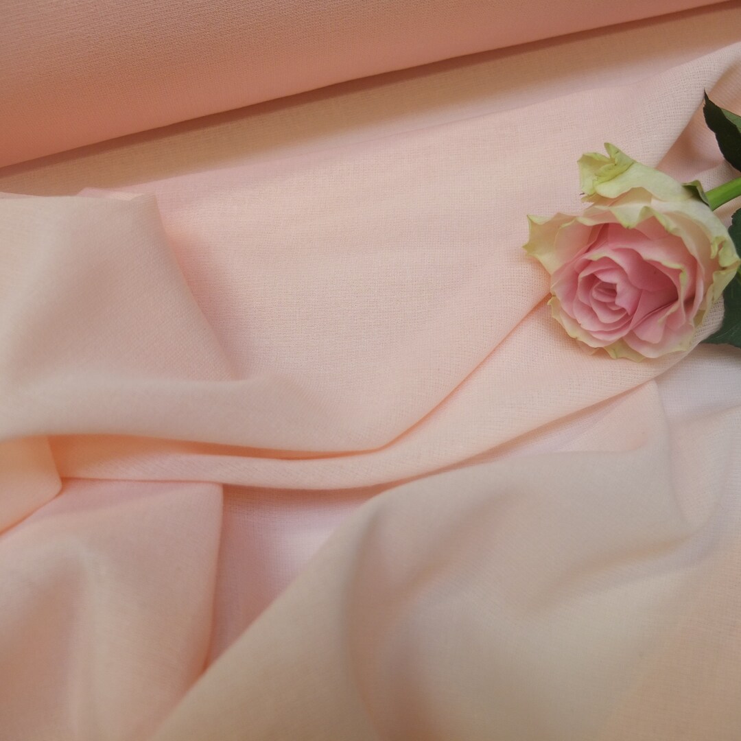 Vintage Lingerie Fabric, Salmon Pink, Fabric With Elastane - Etsy