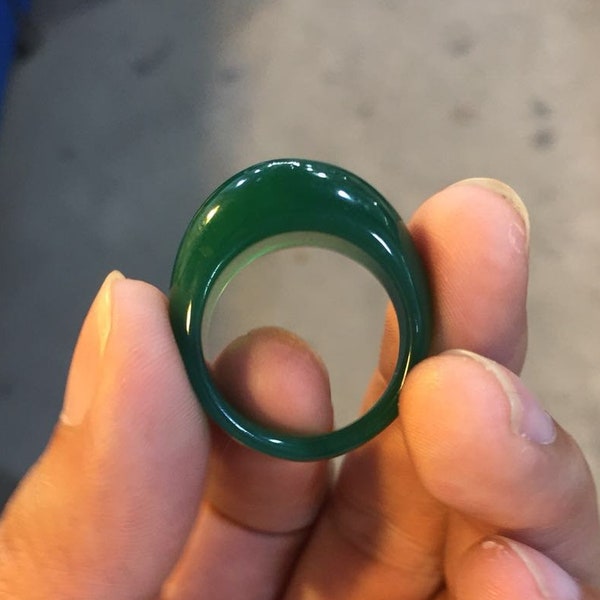 Jade Ring - Etsy
