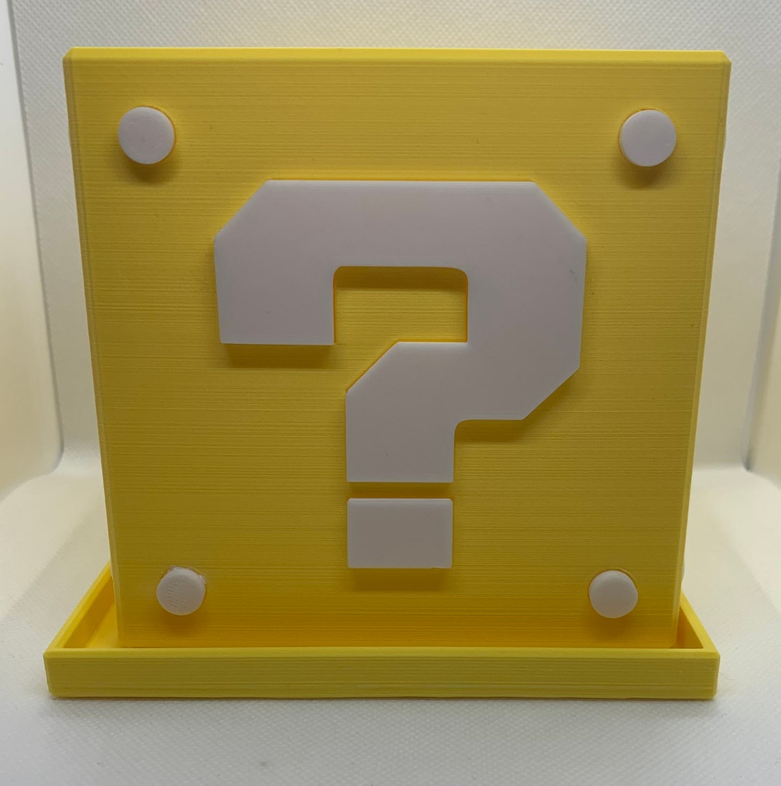 Question Mark Storage Box/planter With Tray - Etsy