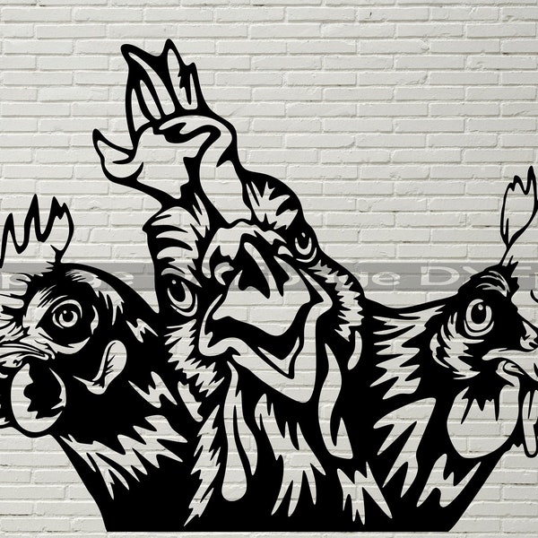 Chicken Svg - Etsy