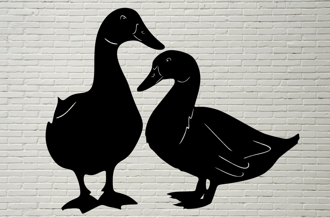 Duck Silhouette Svg DXF Duck cnc file dxf file for plasma | Etsy