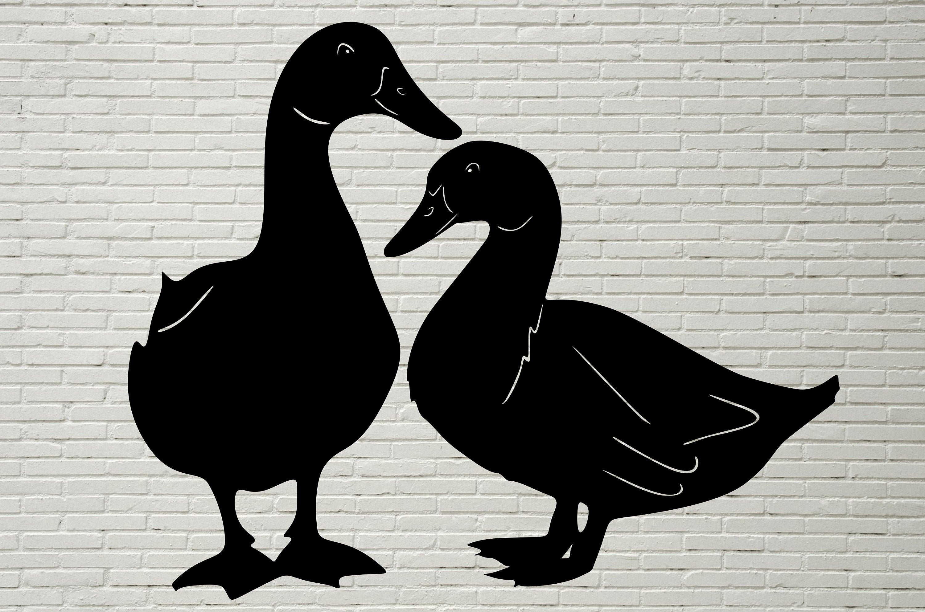 Duck Silhouette Svg DXF Duck cnc file dxf file for plasma | Etsy