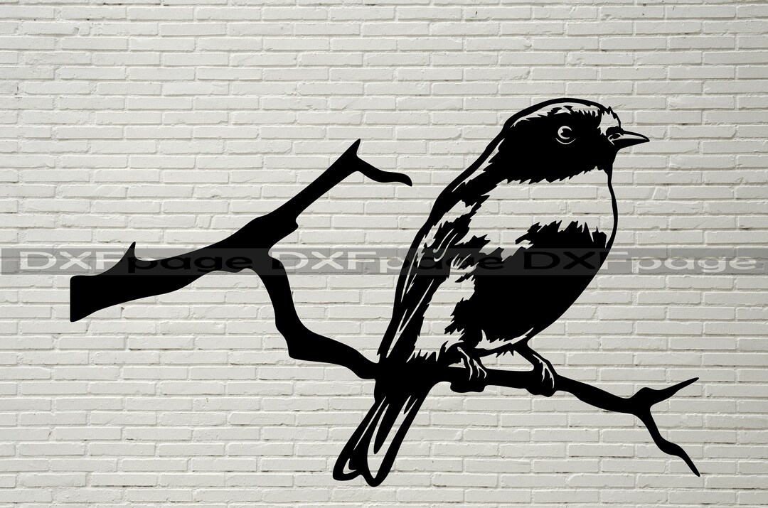 Australasian Robin SVG DXF Cut File Laser, Dxf for Plasma, Bird on a ...