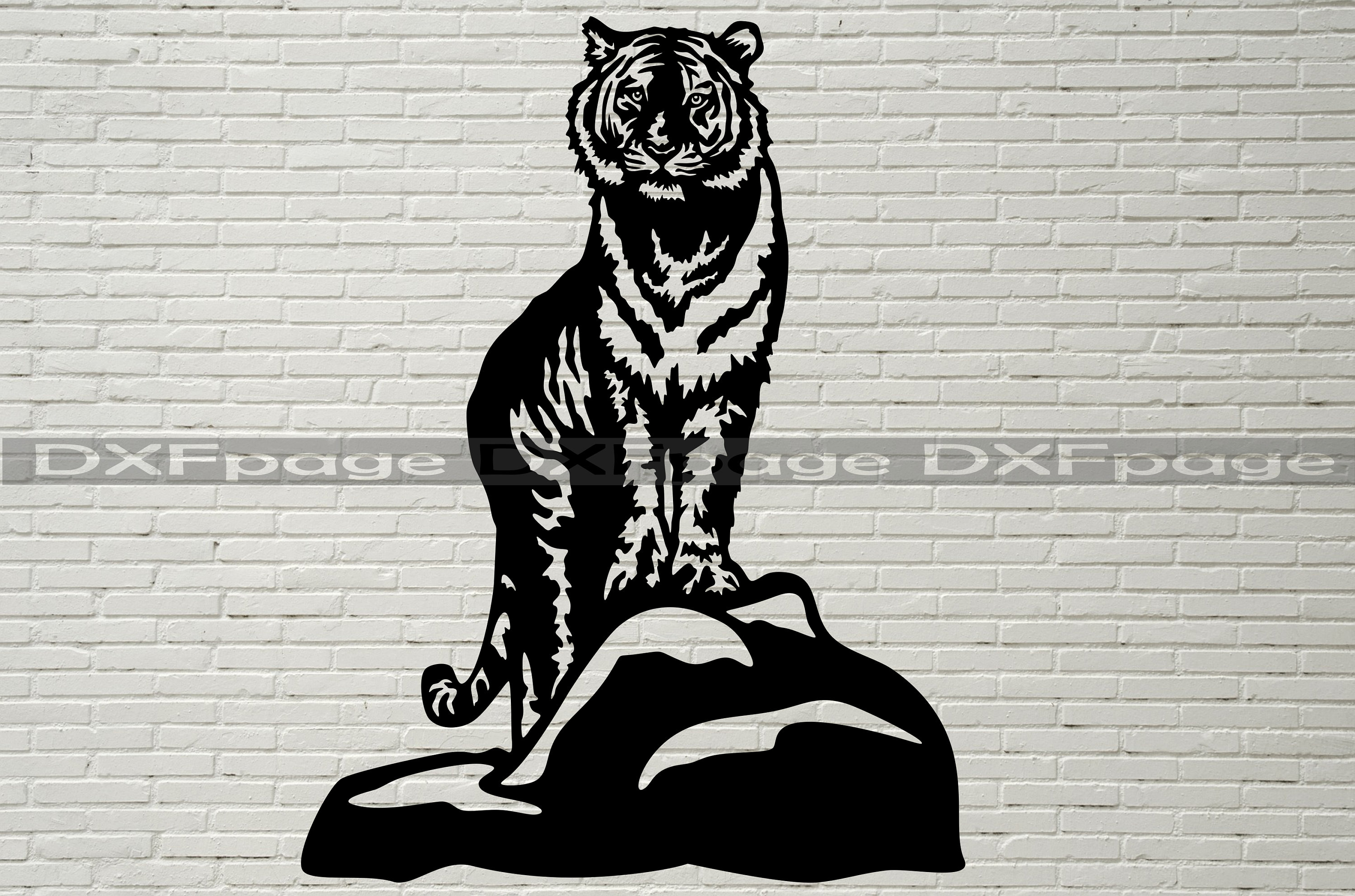 Tiger Svg, Dxf, Animal Cut File, Svg for Cricut, Silhouette Design, Dxf ...