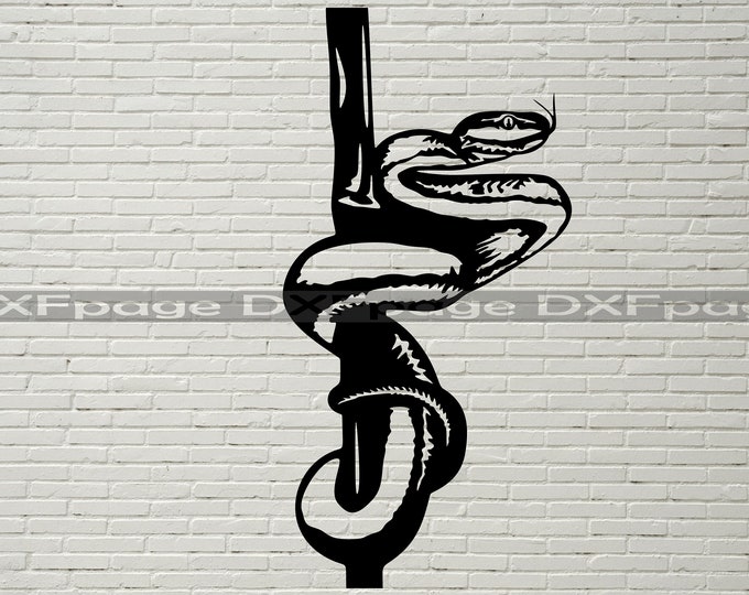 Snake Dxf, Safari Cut File for Laser Plasma, Cnc Metal Decor, Svg for ...