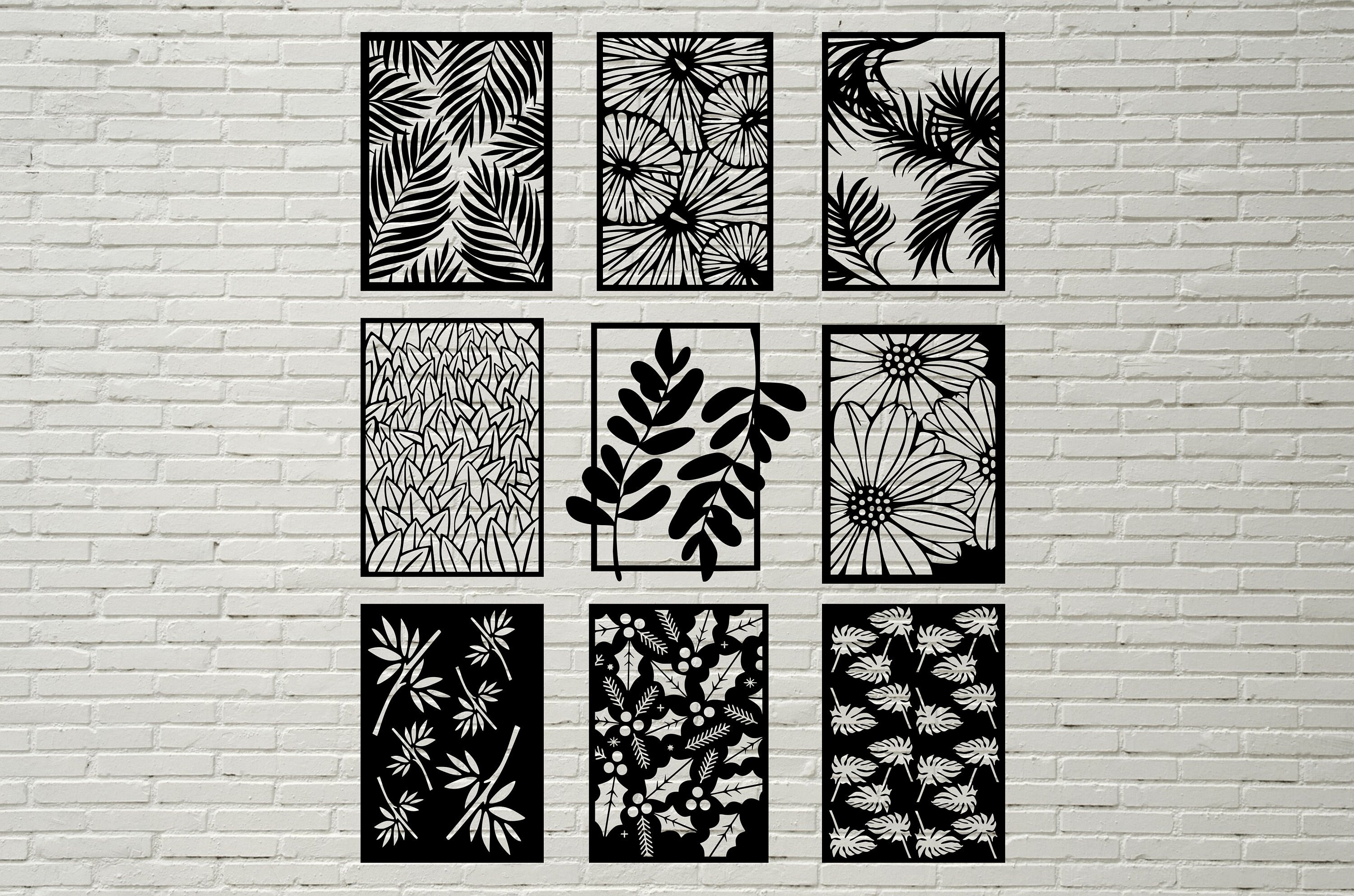 Tropical Leaves SVG Cut File Cricut Dxf Files for Plasma - Etsy Canada