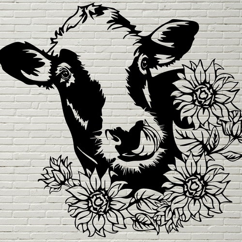 Hereford Cow SVG Files for Cricut Heifer Clipart Download - Etsy