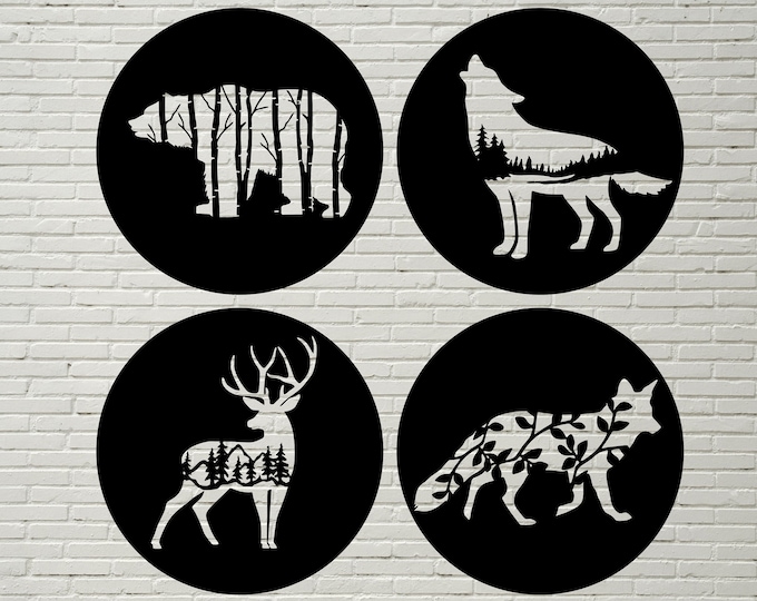 Runde DXF SVG Schablone Dxf-Dateien für Plasma geschnitten - Etsy.de