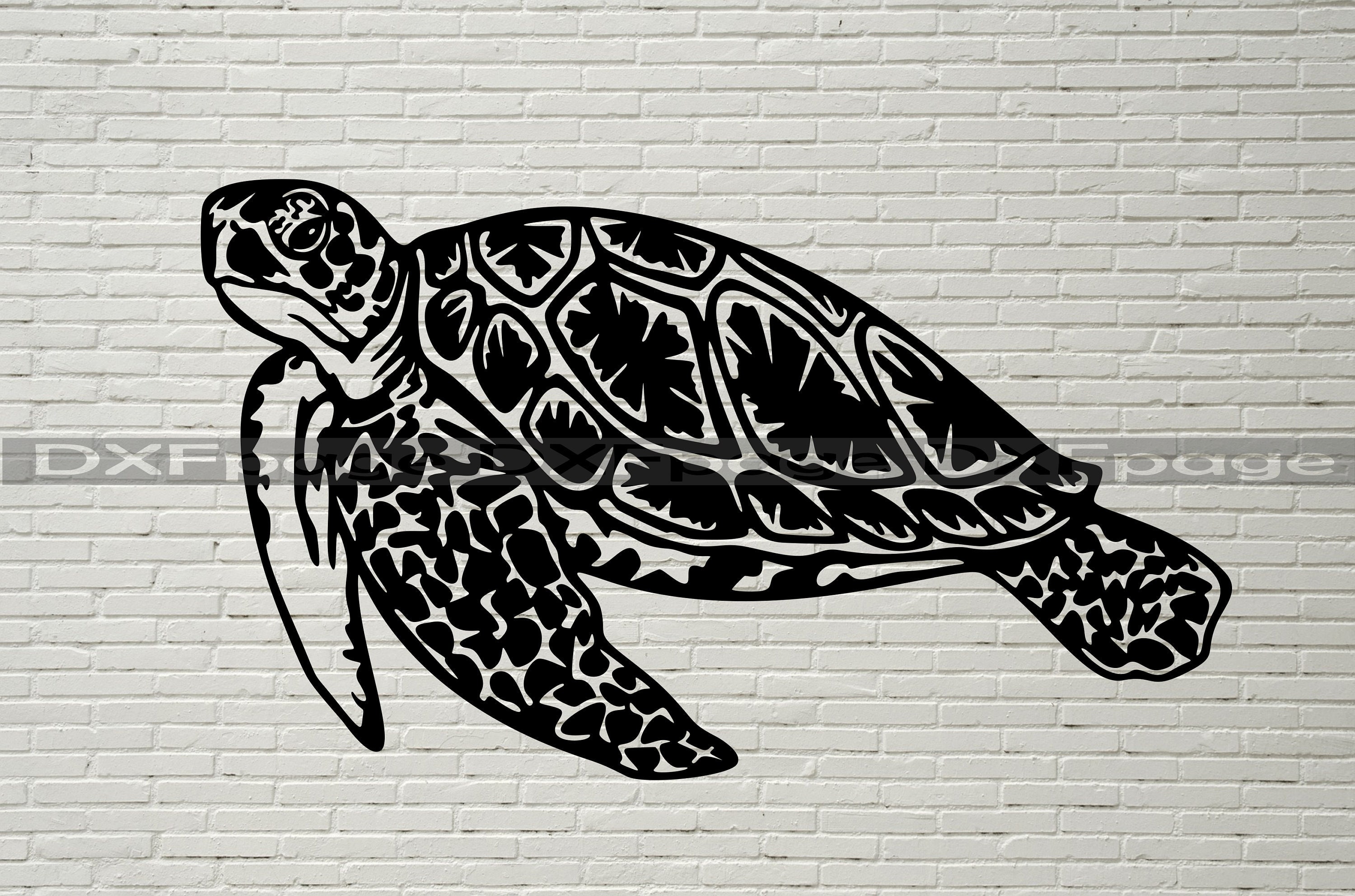 Tortuga Svg, tortuga marina svg, animales del océano svg, Silhouette ...