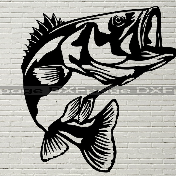Fishing Dxf on Wood - Etsy