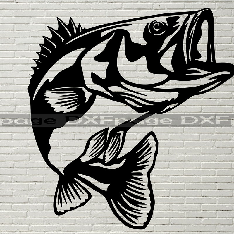 Fish Wall Panel Dxf File - Etsy