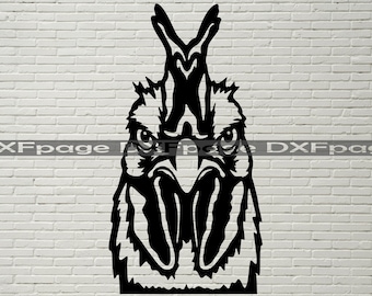 Chicken Dxf, Peeking SVG for Cricut, Chicken Dxf, Farm Life Clipart ...